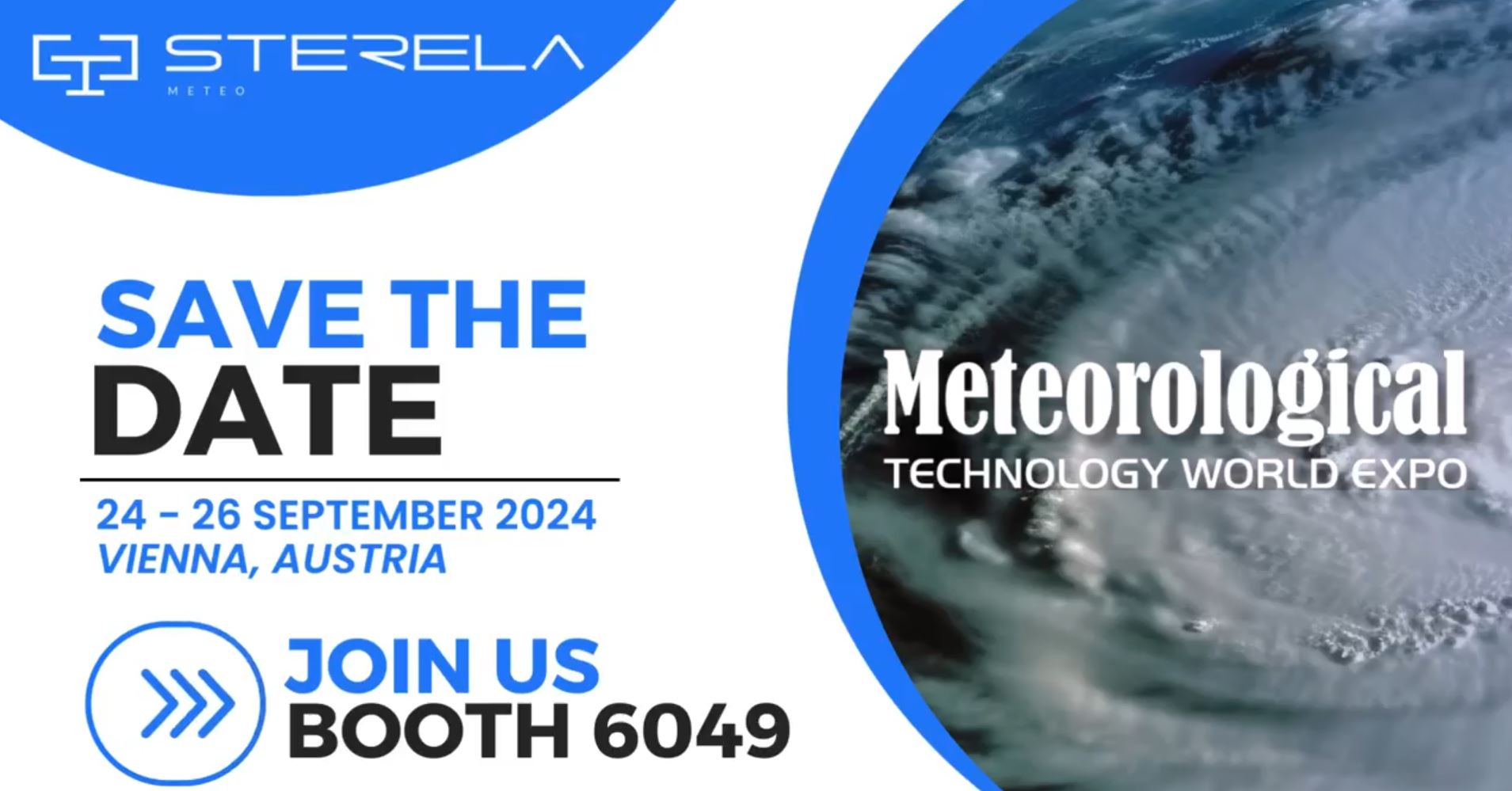 Rejoignez-nous au Meteorological technology Expo 2024 – STERELA